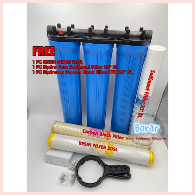 2/3/4 Stage 20 inch Deep Well Water Filter Housing Complete Set with ...