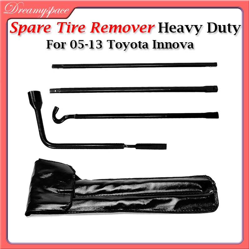 Spare tire remover Reserve tire remover with Leather Bag/Spare tire ...