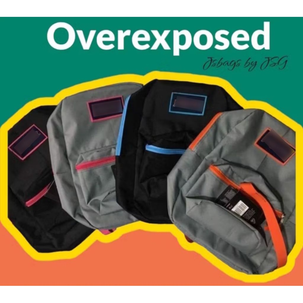 Superbreak Overexposed Zipper backpack | Shopee Philippines