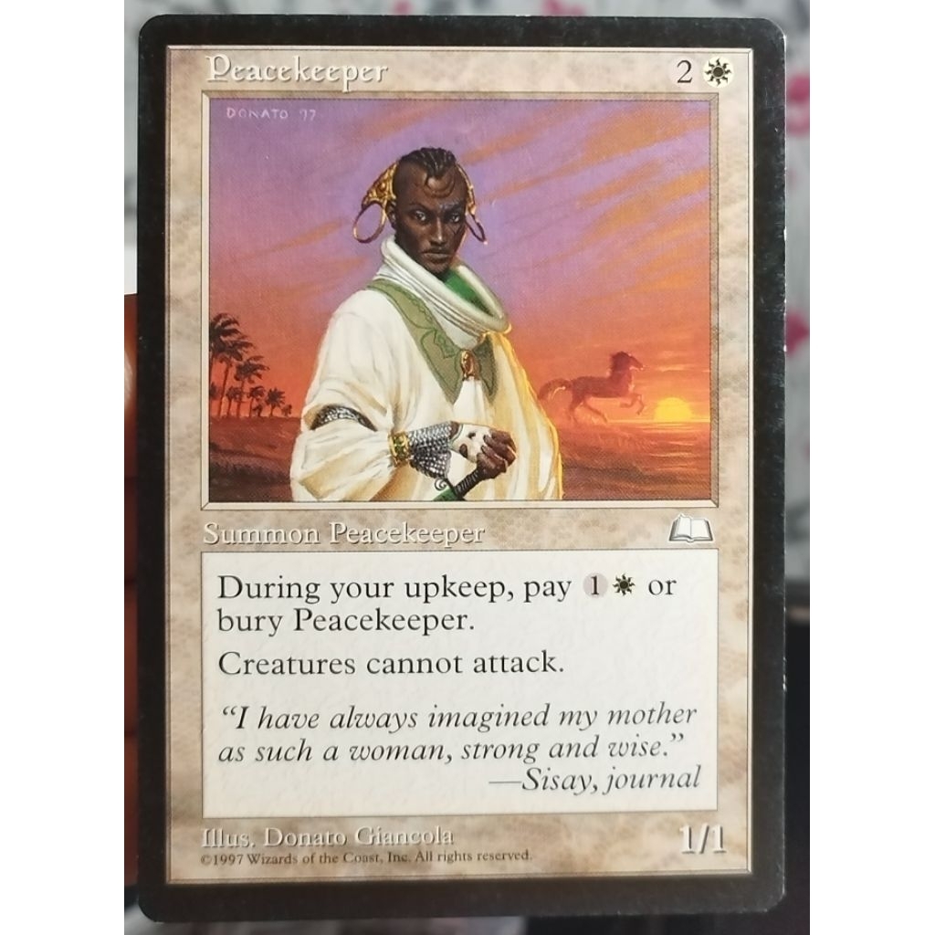 Peacekeeper (Magic the gathering) | Shopee Philippines