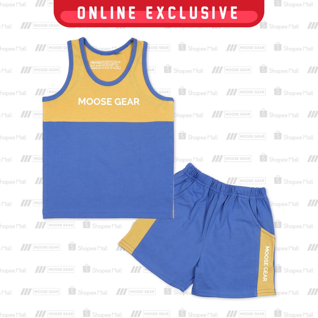 Moose Gear Yellow Combi Sando With Blue Short Set (SDS- 15580 D IW ...