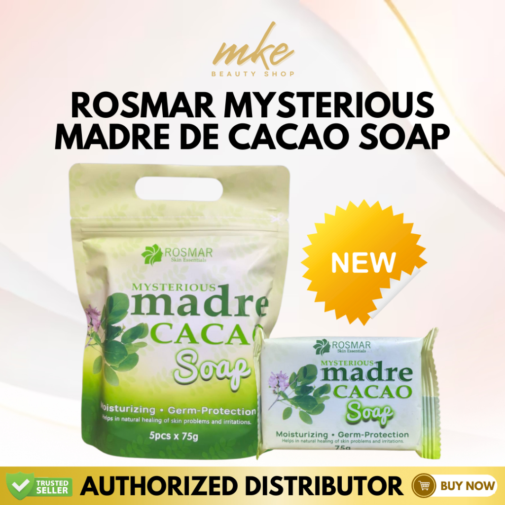 3PCS ROSMAR KAGAYAKU MADRE DE CACAO SOAP - NEW PACKAGING | Shopee ...