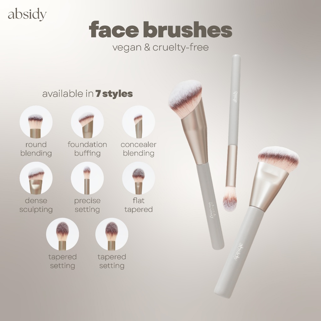 Absidy Soft Face Makeup Brushes | Shopee Philippines