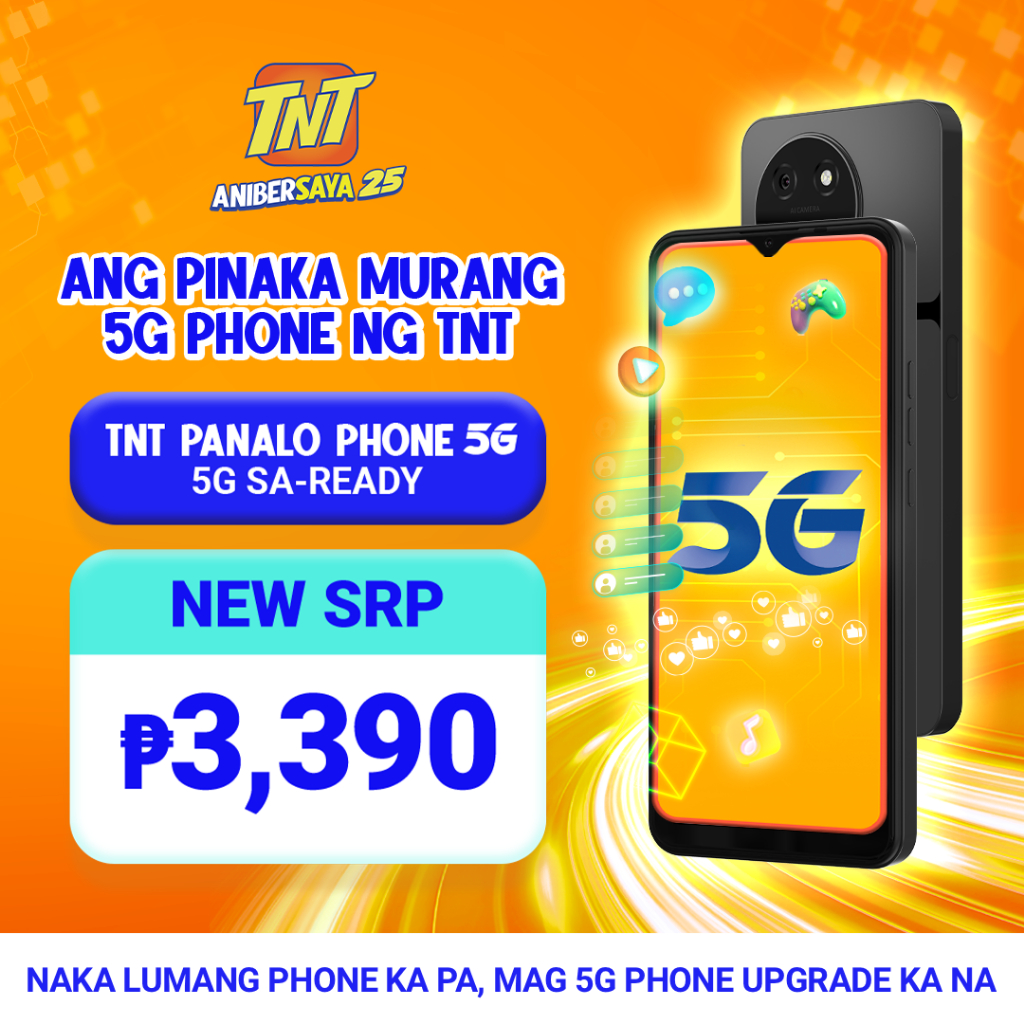 TNT Panalo Phone 5G Prepaid SIM (FREE TNT JACKET) | Shopee Philippines