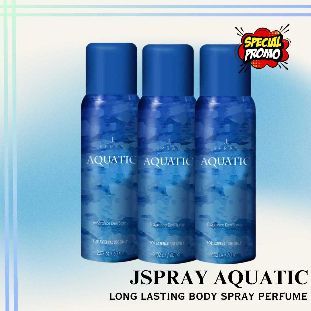 J Spray J Fragrance Buy2 Take1 Aquatic Body Fragrance Spray Perfume ...