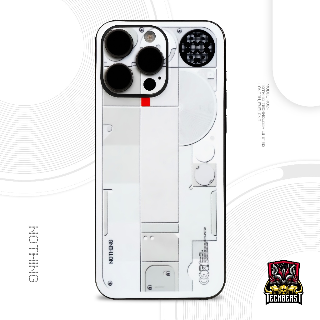 3M Nothing 3 Skin Vinyl Wrap Universal Techbeast ( MESSAGE YOUR PHONE ...