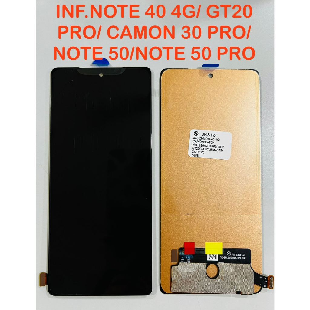 Infinix Note 40 4g GT20 Pro Camon 30 Pro Note 50 Note 50 Pro LCD Touch ...
