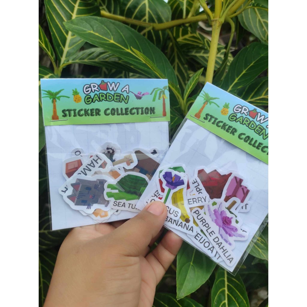 Grow a Garden Stickers Collection for Tumbler Notebook Journal ...