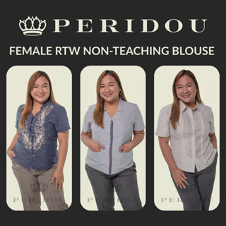 Peridou Female Ready-To-Wear Blouse Non-Teaching Uniform | Shopee ...