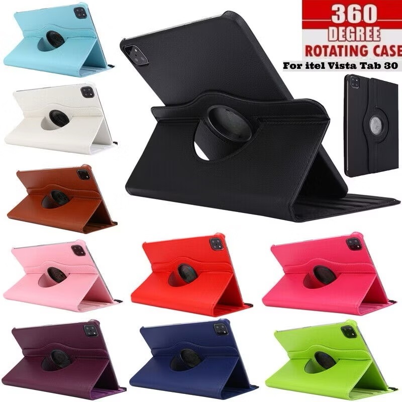 For ITEL Vista Tab 30 Pro 13inches 360 Rotating Stand Cover Leather ...