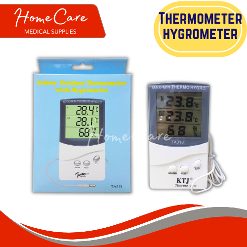 Digital Hygro-Thermometer / HYGROMETER- TA318 | Laboratory Thermometer ...
