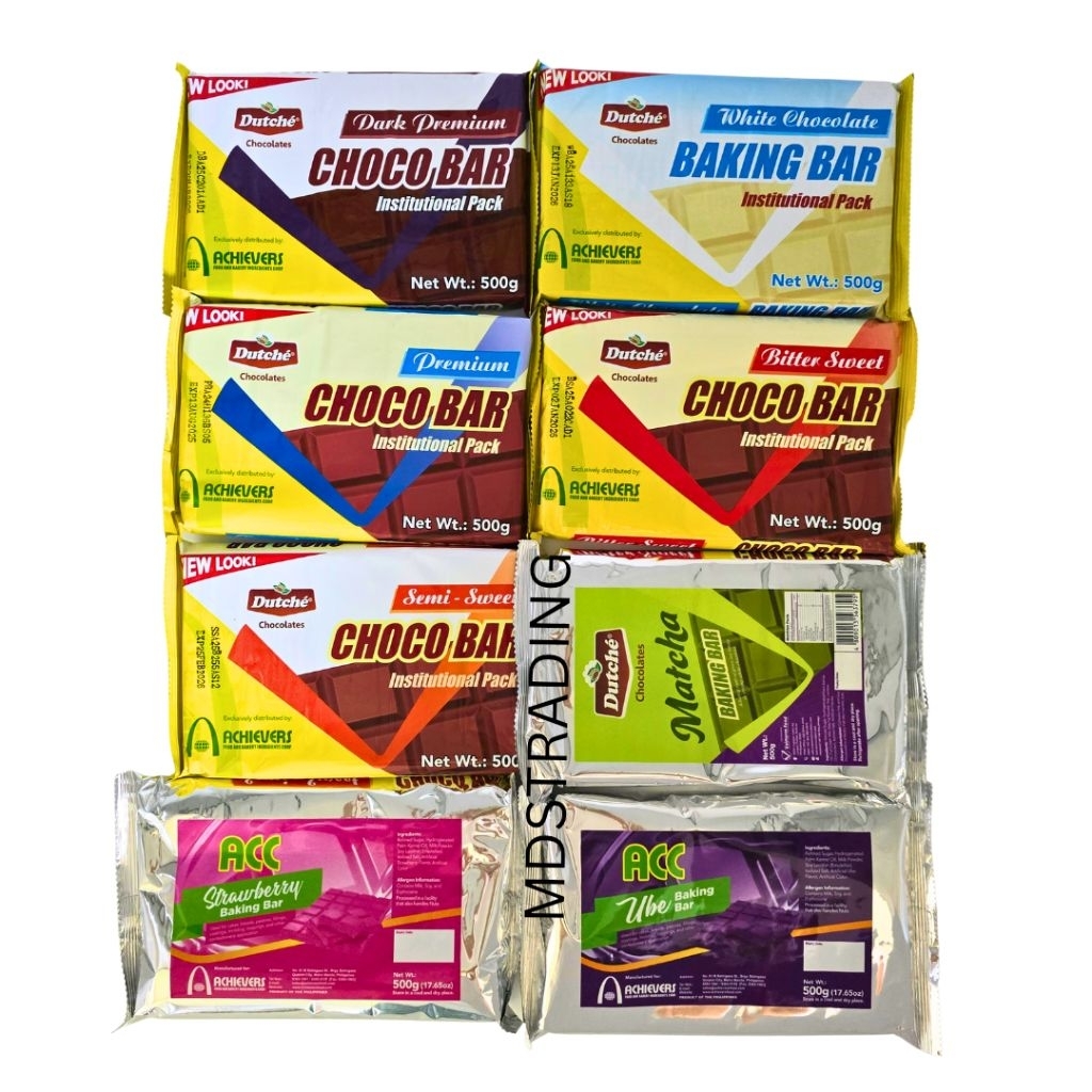 Dutche Premium Chocolate Baking Bar 500g | Shopee Philippines