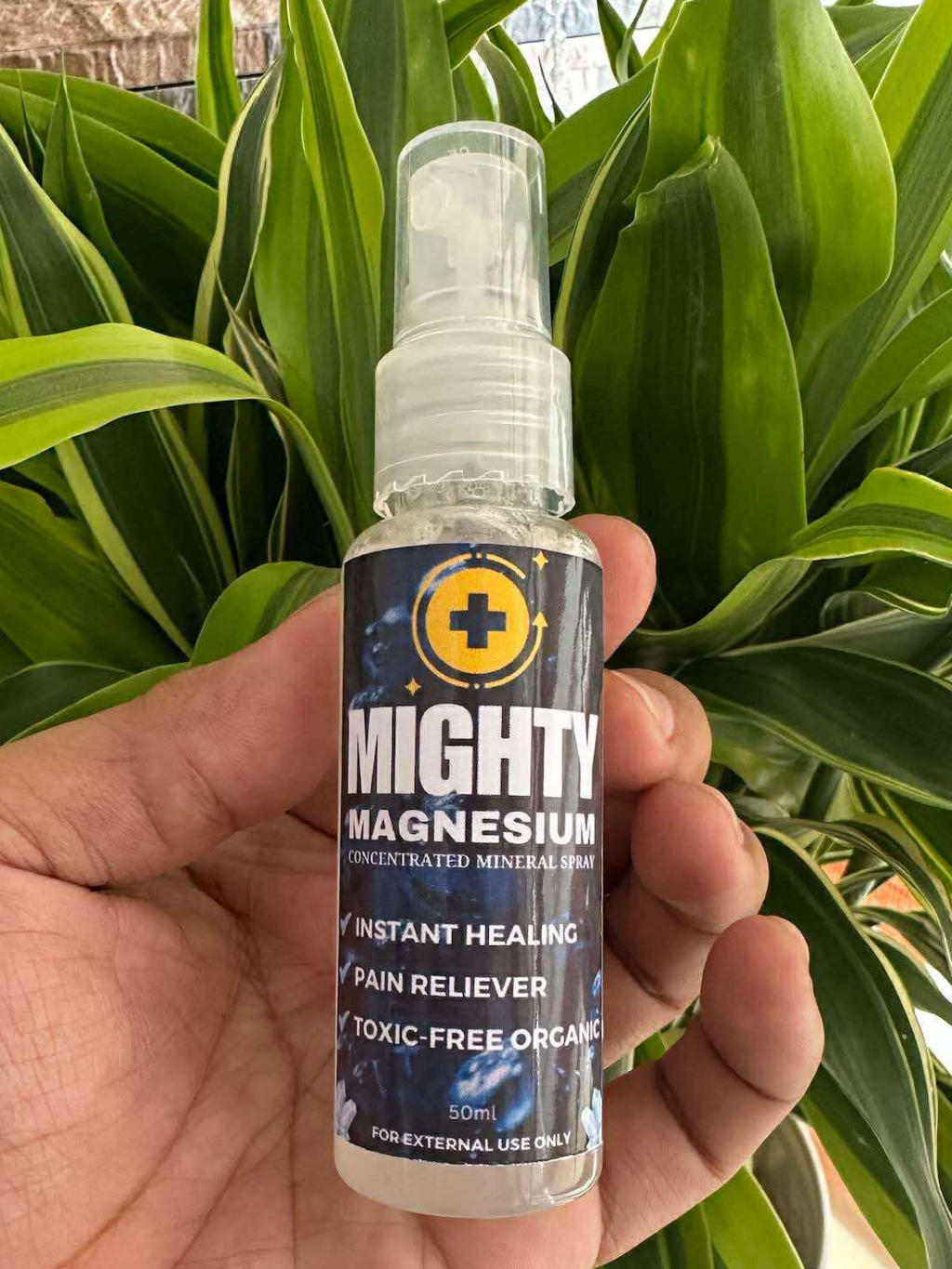 AUTHENTIC MIGHTY MAGNESIUM CONCENTRATED MINERAL SPRAY FOR PAIN RELEIVER ...