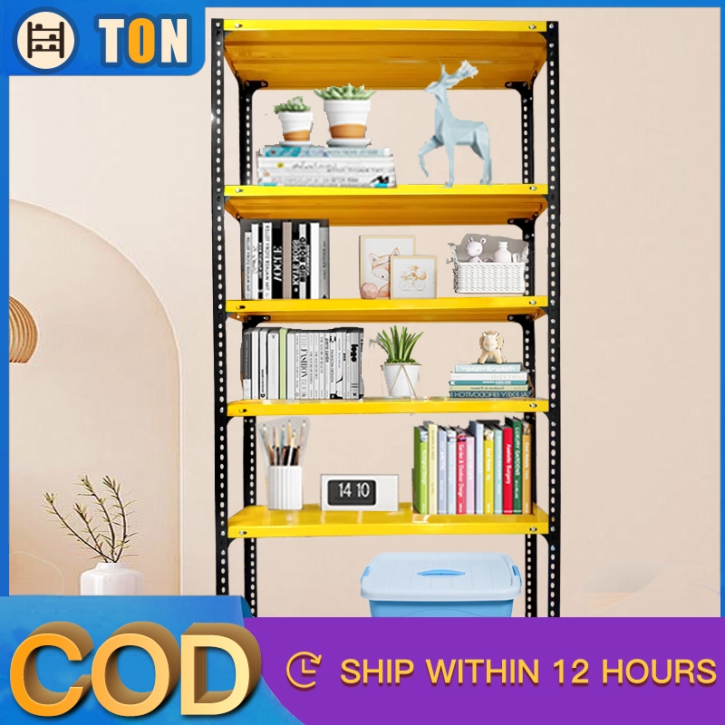 All Metal Rack Shelf 3/4/5/6 Layer Heavy Duty Rack Steel Boltless Shelf ...