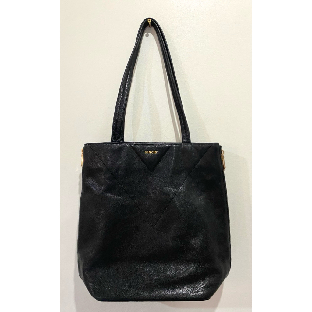 Preloved Vincis’ Bench Tote Bag | Shopee Philippines