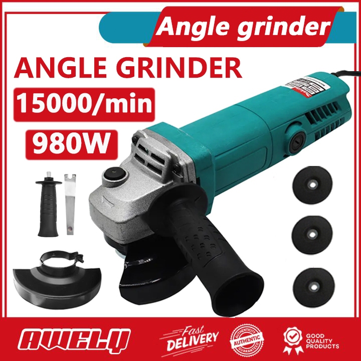 Angle Grinder Heavy Duty Original High Power Professional Grinder, 220V ...
