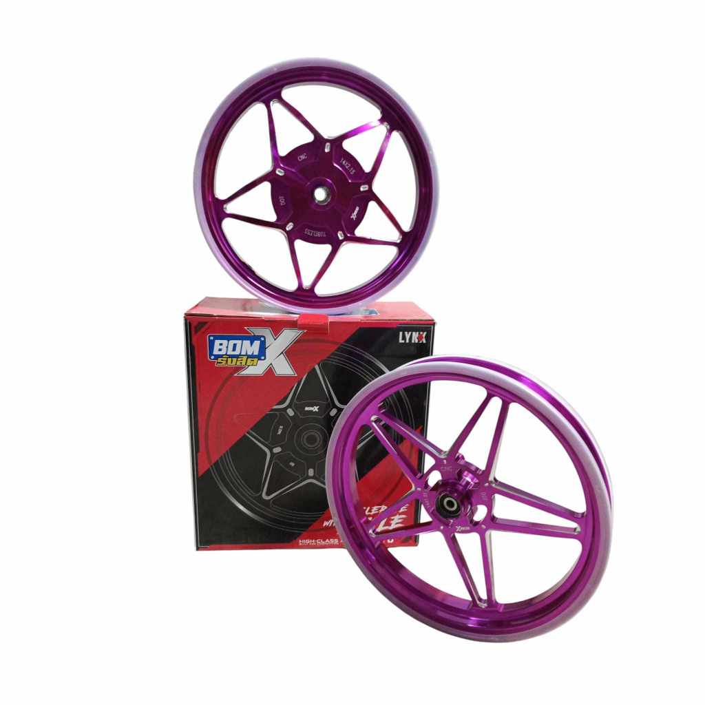 LYNX BOM-X MAGS/RIMS FOR MIO SPORTY (VIOLET) | Shopee Philippines