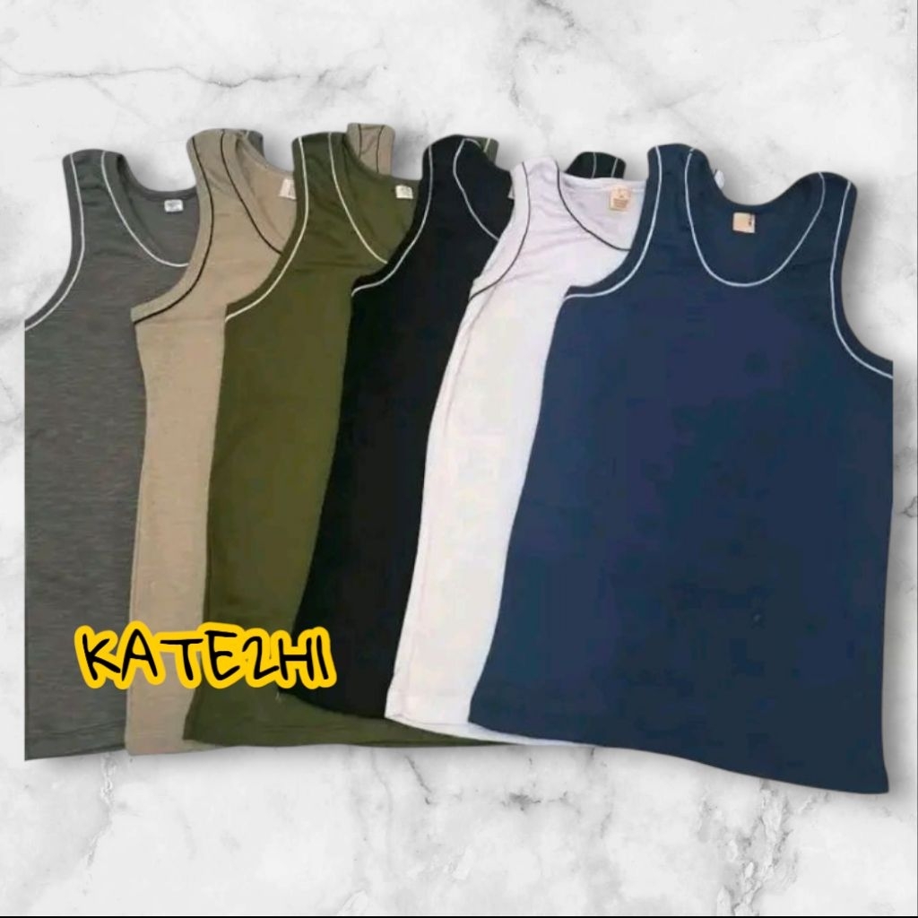 6pcs BODYFIT SANDO for Men's "COTTON" (can fit to Medium - Large ...