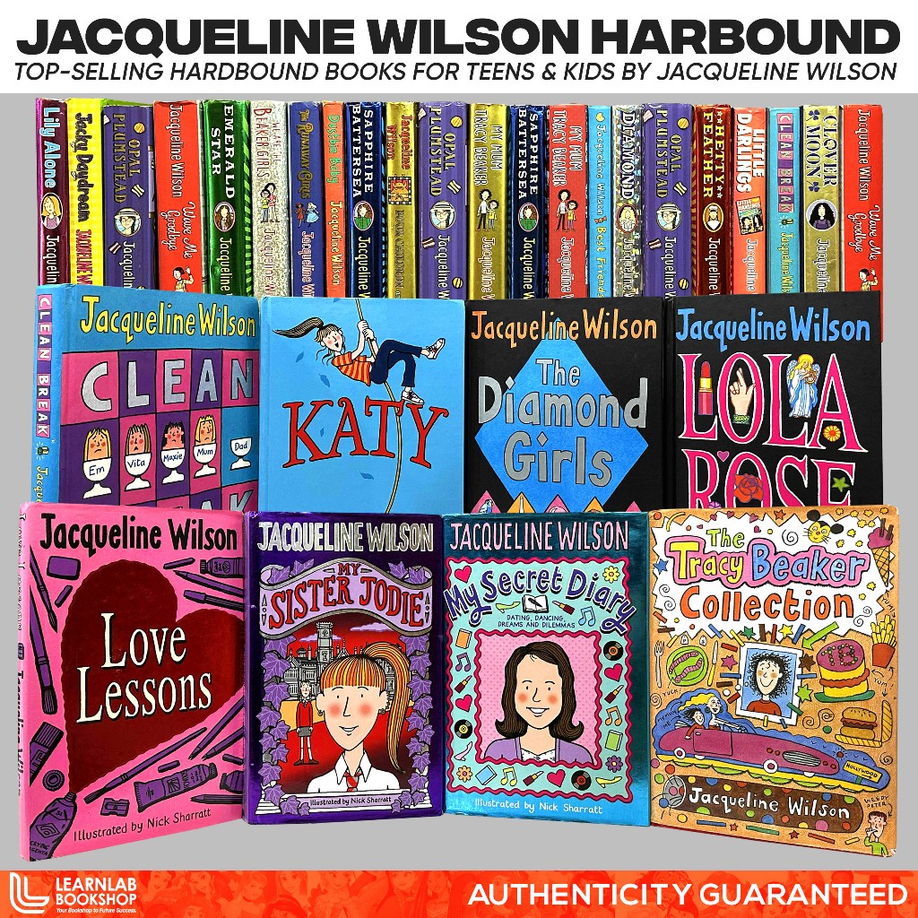 HARDBOUND JACQUELINE WILSON BOOKS FOR TEENS & PRE-TEENS GIRLIES [Pre ...