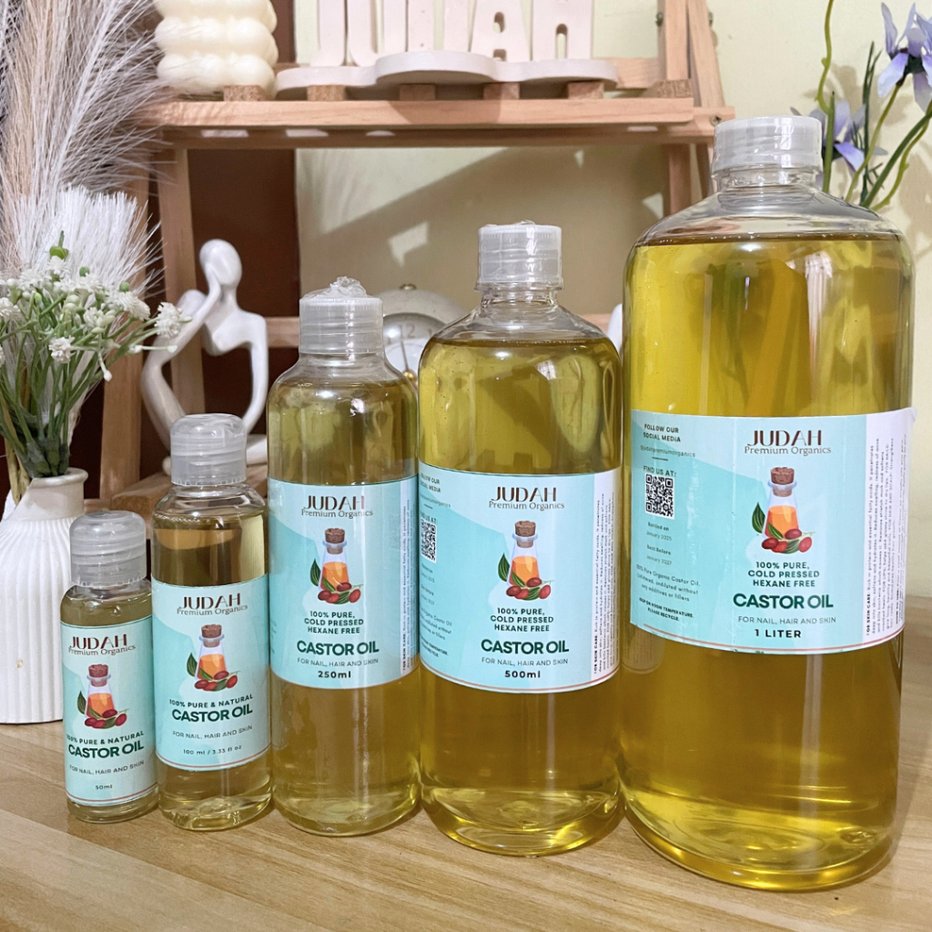 Castor Oil Pure Organic for Hair Grower, Castor Oil Original, Castor ...