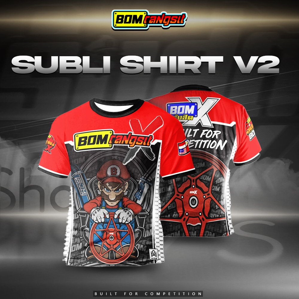 Bom Rangsit Sublimation Shirt V2 Round Neck Jersey Short Sleeves ...