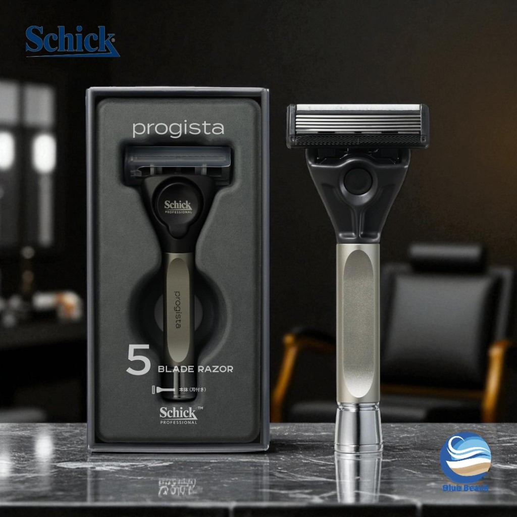 Schick progista 5-Blade Shaver/Deep Close Shave/German Solingen Steel ...