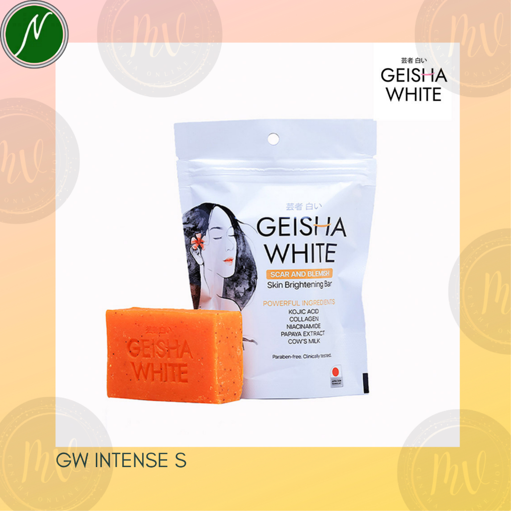Geisha White Intense Soap 1s and 3s 65grms Exfoliating Bar | Shopee ...