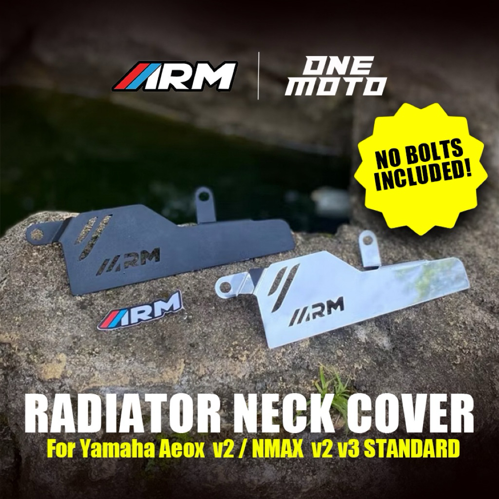 ARM NECK RADIATOR COVER (NMax v2 v3 Standard/ Aerox v2 v3 Standard ...