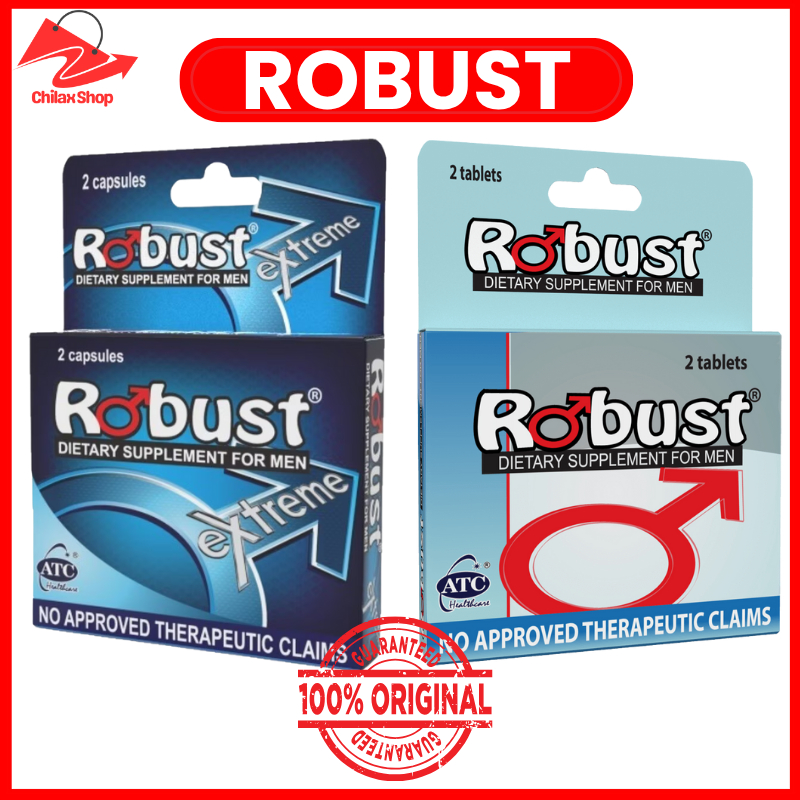 ATC Robust Vitamin Supplement for Men Blister Pack of 2s | Shopee ...