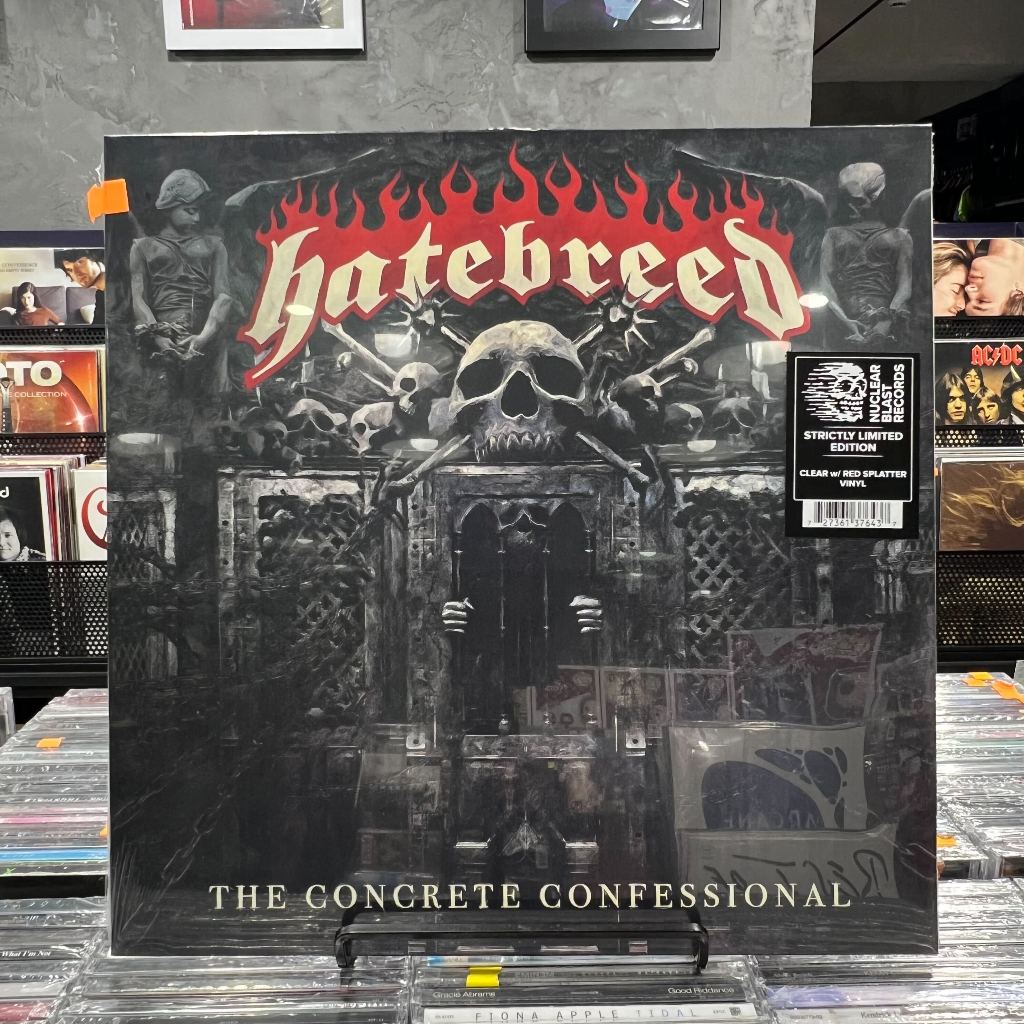 HATEBREED The Concrete Confessional Vinyl, Cover Dent (Red Splatter ...