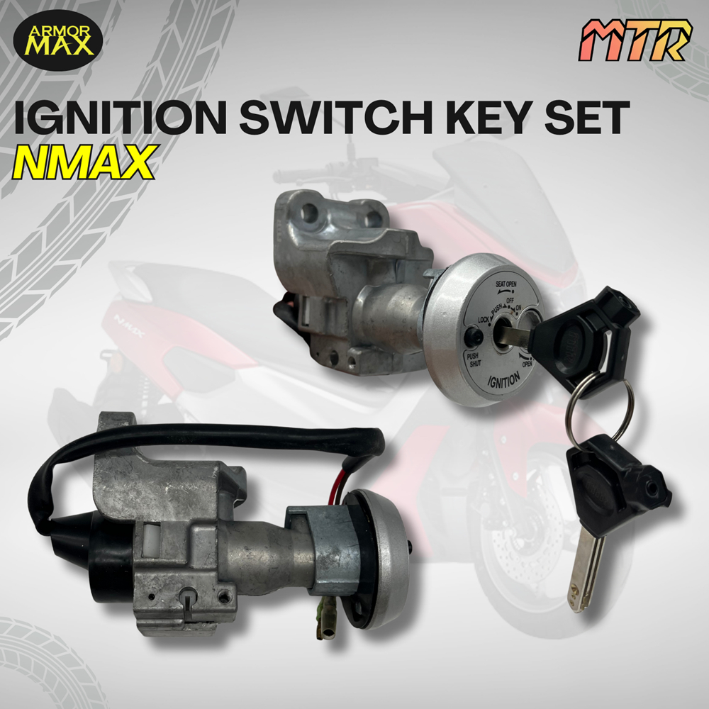 AM MTR IGNITION SWITCH FOR YAMAHA NMAX - ANTI THEFT SWITCH SET - KEY ...