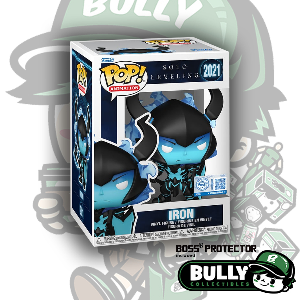 Funko POP! Animation: Solo Leveling - Iron (FSE) 2021 With Boss ...