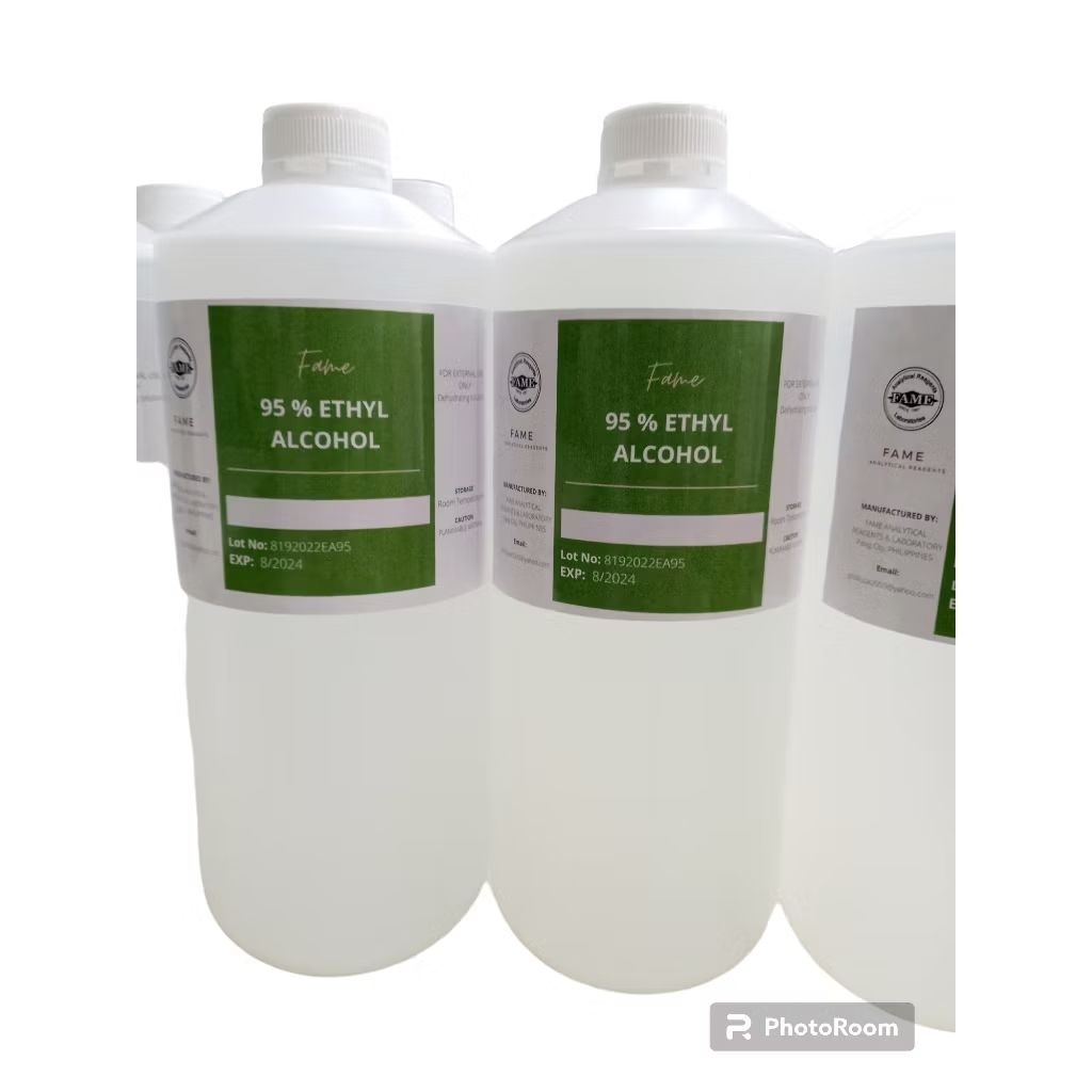 95% ETHYL ALCOHOL LITER | Shopee Philippines