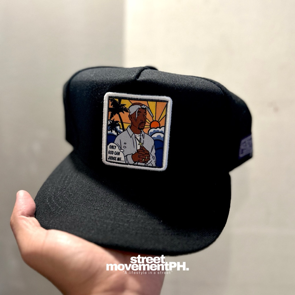 Tupac Shakur Snap back Blk | Shopee Philippines