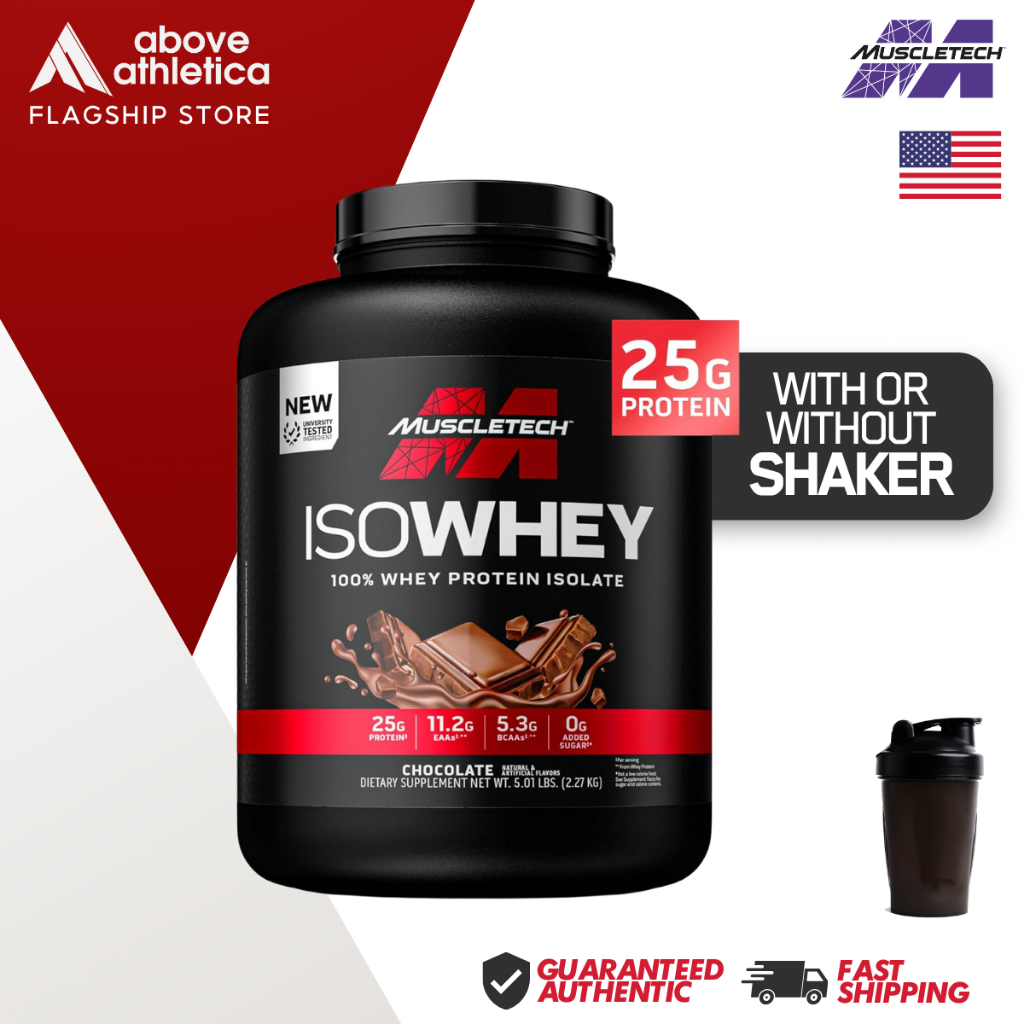 MuscleTech ISO Whey Isolate Protein Powder - 5lbs | Shopee Philippines