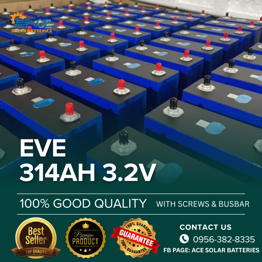 EVE 314AH 3.2V MB31 2026 MANUF Prismatic - Brandnew LiFePo4 Battery ...