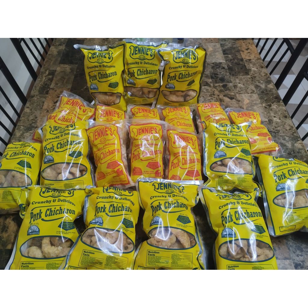 Jennie's Belly Pork Chicharon (Large Pack) | Shopee Philippines
