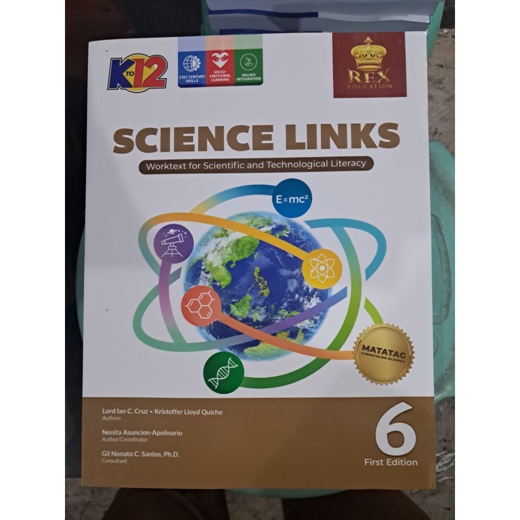 SCIENCE LINKS GRADE 2 4 3 5 6 MATATAG CURRICULUM 2025© & 2024© TEXTBOOK ...