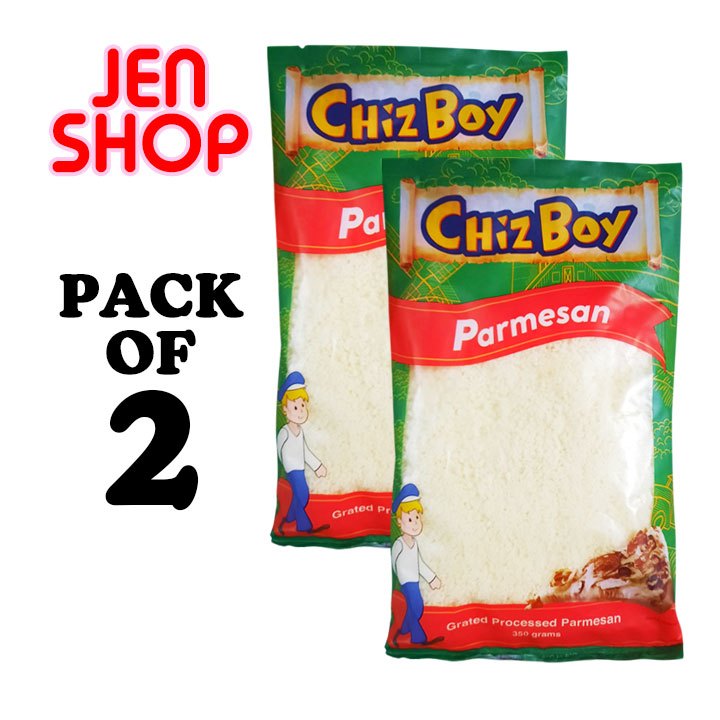 Chiz Boy Chizboy Grated Processed Cheese – Parmesan Flavor | Topping ...