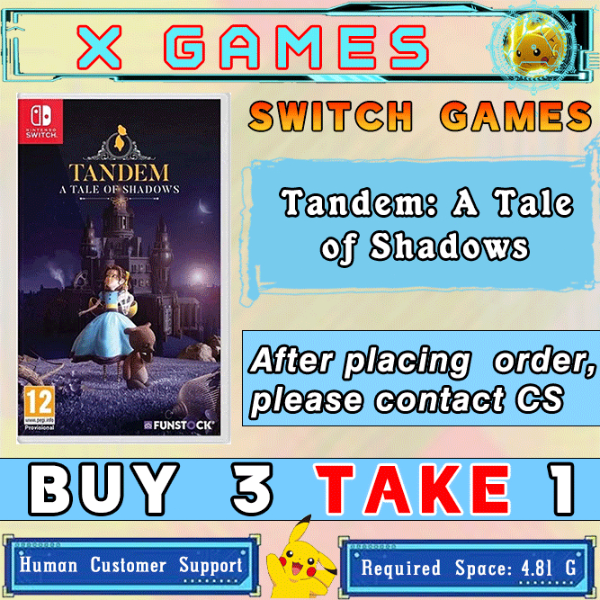 Tandem: A Tale of Shadows Nintendo Switch Game （BUY 3 TAKE 1) | Shopee ...