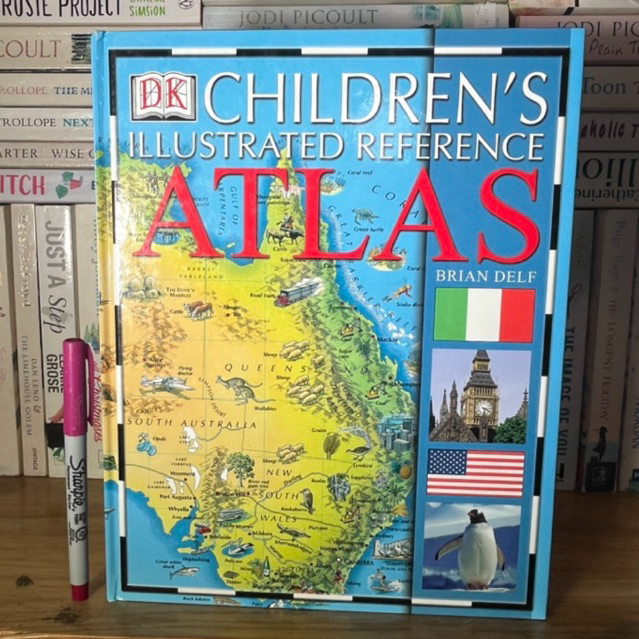 DK Children's Illustrated Reference Atlas by Brian Delf | Georgraphy ...