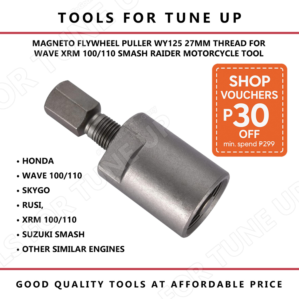 Magneto Flywheel Puller WY125 27mm Thread for Wave XRM 100/110 Smash ...