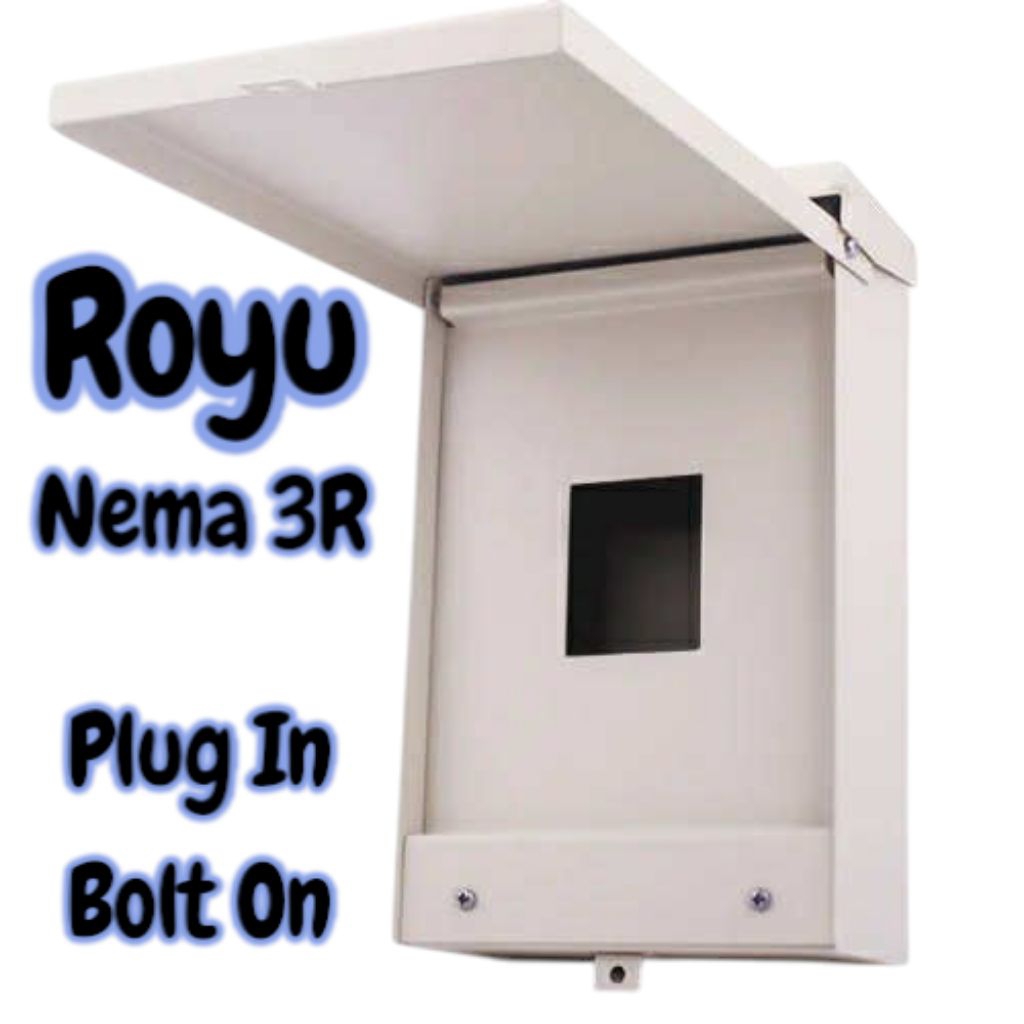 ROYU NEMA 3R Plug in and Bolt on Circuit Breaker Enclosure | Shopee ...