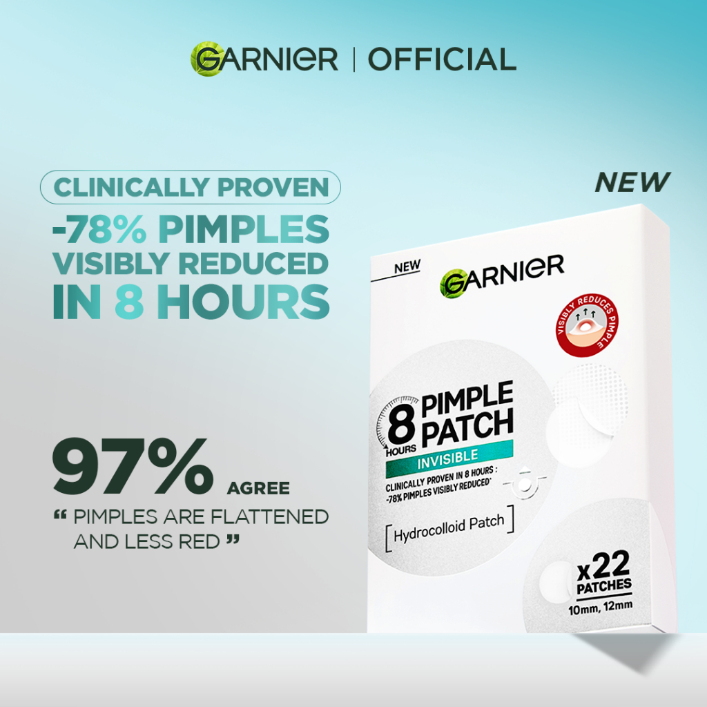 NEW Garnier Invisible Pimple Patch (22pcs.) | Shopee Philippines