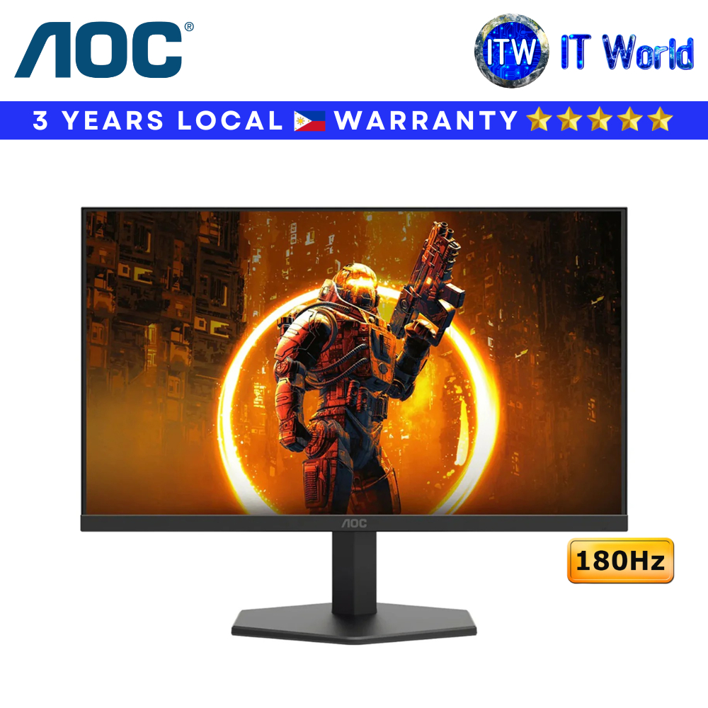 AOC Gaming Monitor Q27G11E 27" 180Hz / 2560 × 1440 QHD / Fast IPS / 0 ...