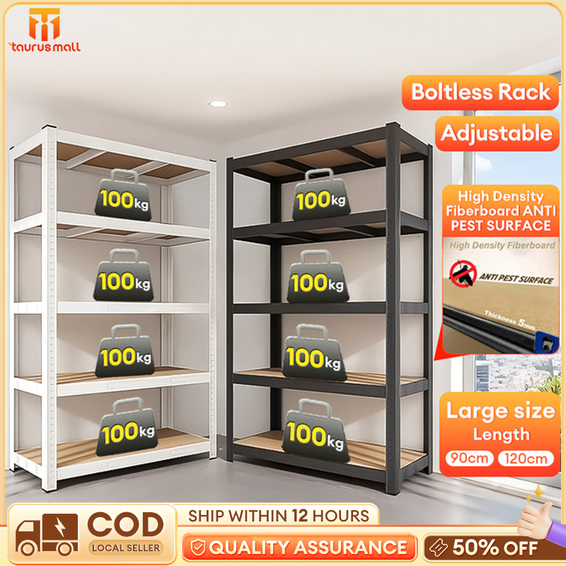 Metal Rack Organizer Layer Boltless Rack Adjustable Steel Rack Shelves ...