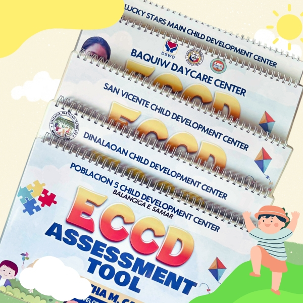 ECCD ASSESSMENT TOOL LAMINATED PERSONALIZED WITH DETACHABLE INTERACTIVE ...
