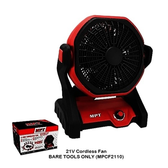 MPT 21V Cordless Fan Bare Tool Only Used for Cooling/Worksite ...