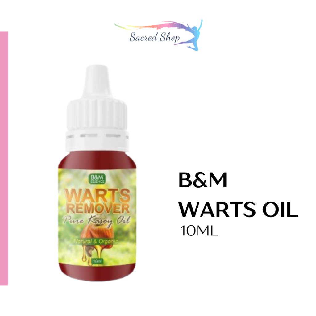 B&M Warts Removal Oil 10ml – Herbal Solution for Warts, Skin Tags ...