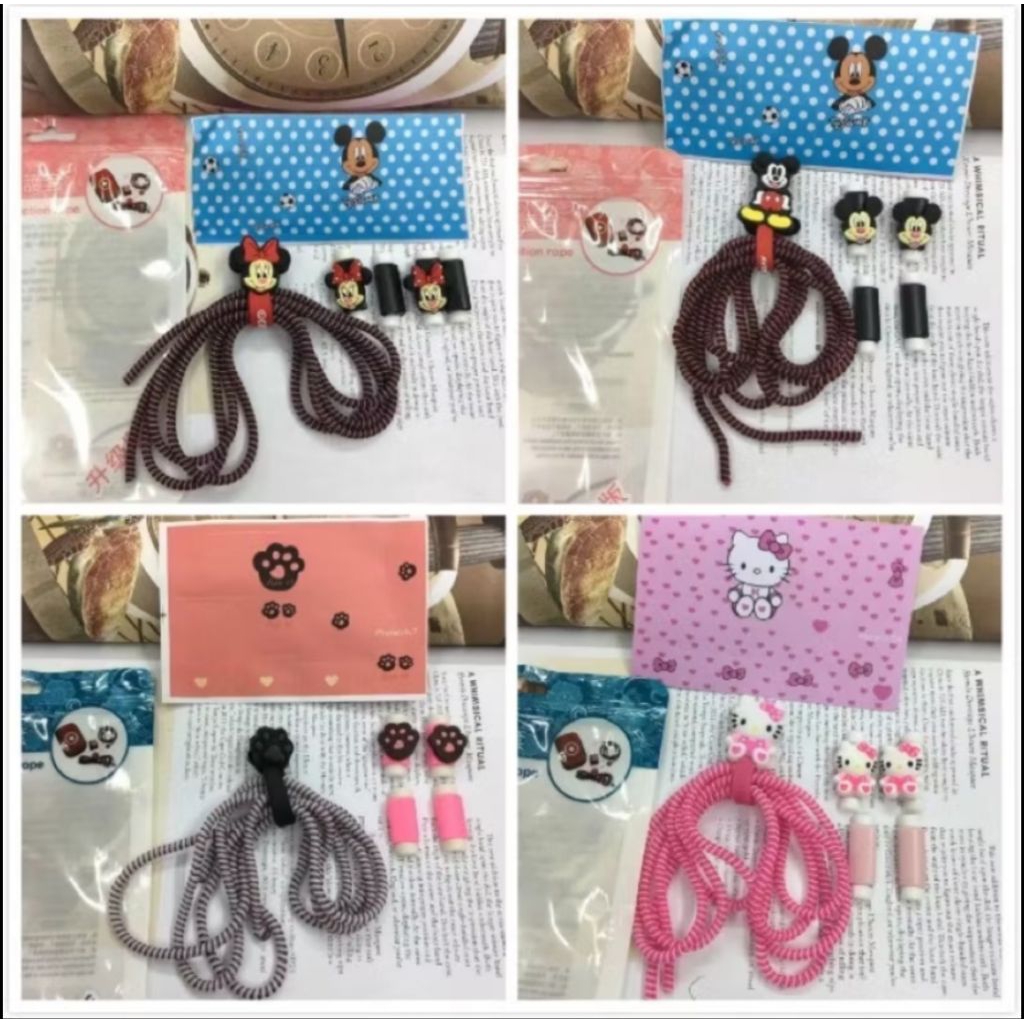 Character Charger Headset Protector | Shopee Philippines